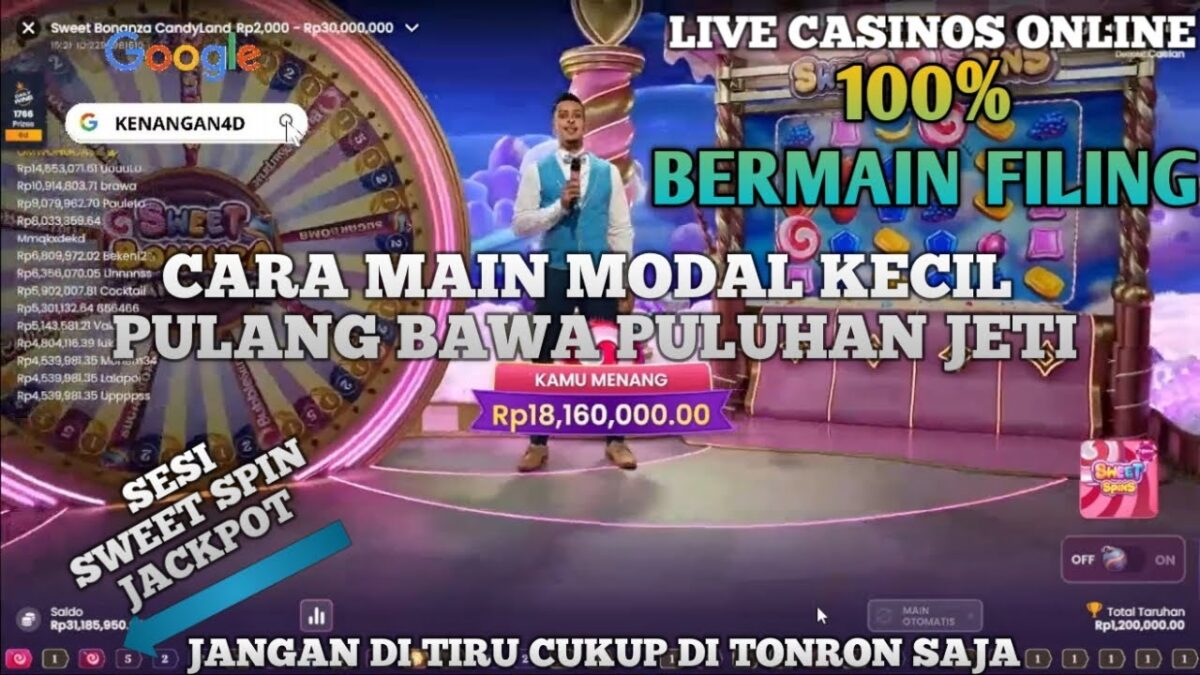 SWEET BONANZA CANDYLAND SWEET SPIN JP ‼️ SWEET BONANZA CANDYLAND LIVE ‼️ LIVE Hong Kong Casinos ...